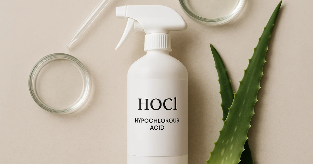 Hypochlorous Acid Becomes Skincare Hero